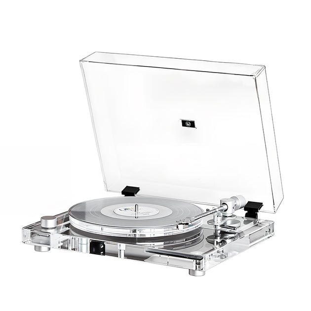 Premium Acrylic Turntable – High-Fidelity Vinyl Record Player with Blu ...